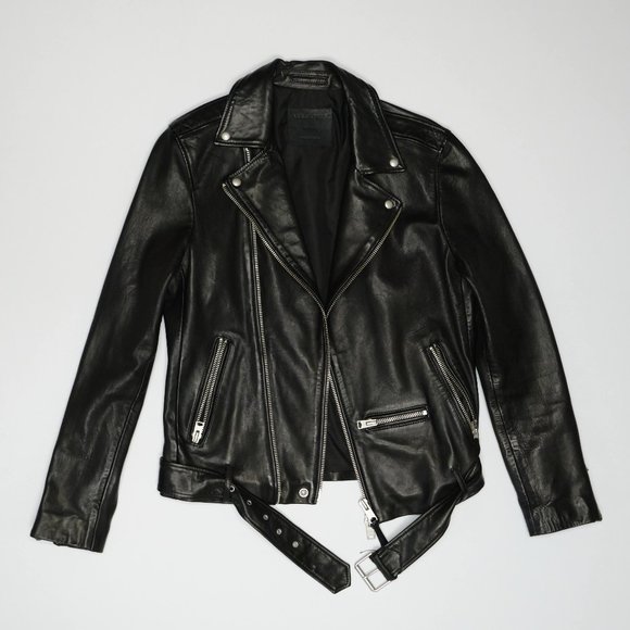 All Saints | Jackets & Coats | All Saints Leather Jacket | Poshmark